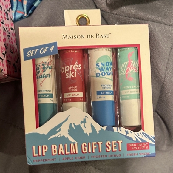 Maison De Base | Makeup | Maison De Base Lip Balm Gift Set | Poshmark